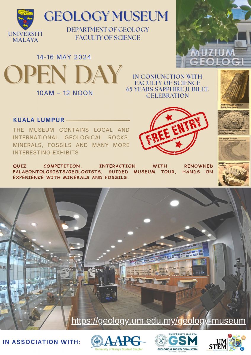 Welcome to Department of Geology